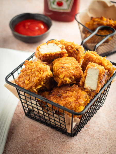 Chrupiące wegańskie nuggetsy z tofu – najlepszy przepis!